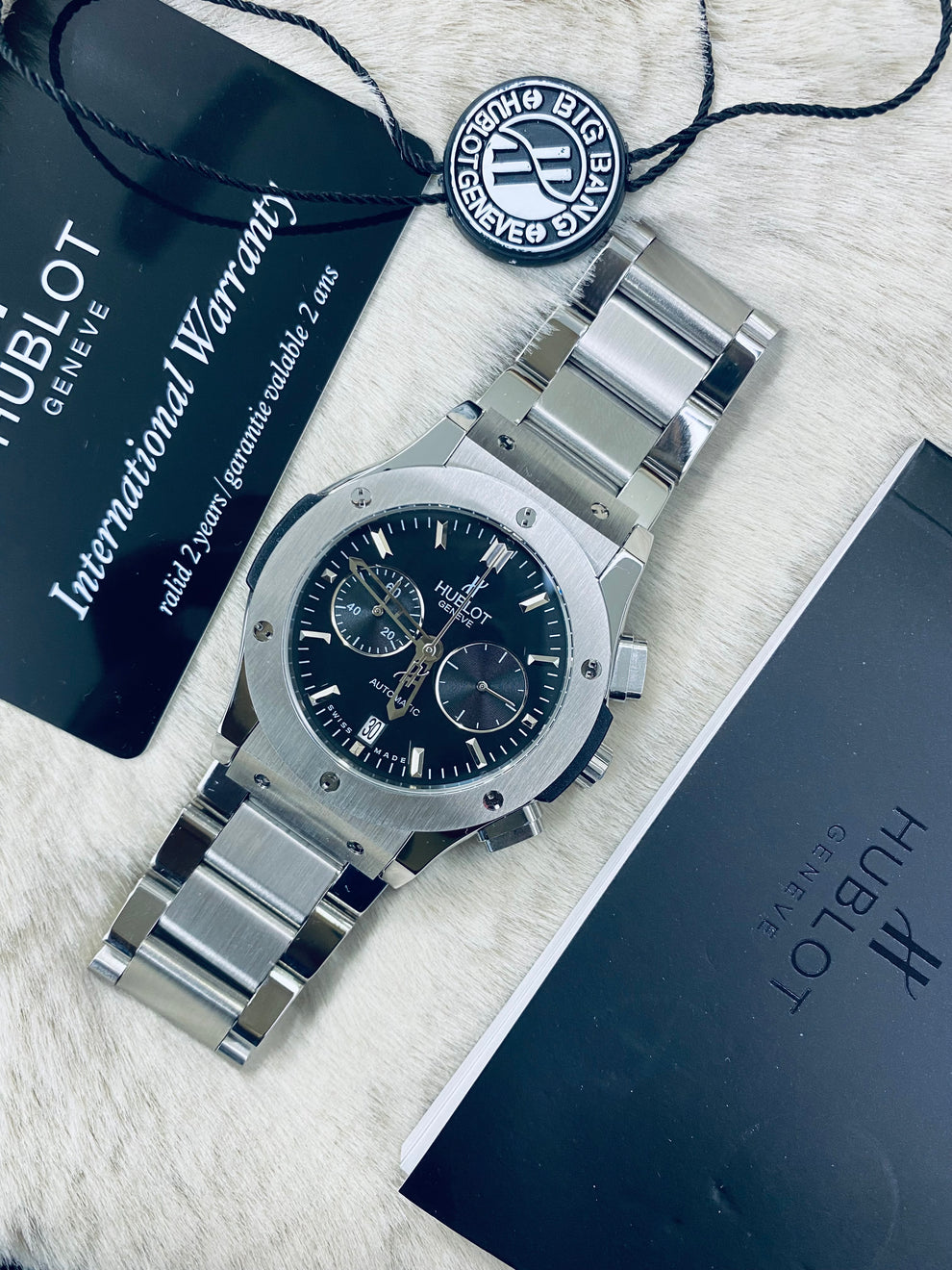 Hublot Big Bang Vendome Geneve 582888 Stainless Steel Quartz Europe St – Timepiece & Watch Hub